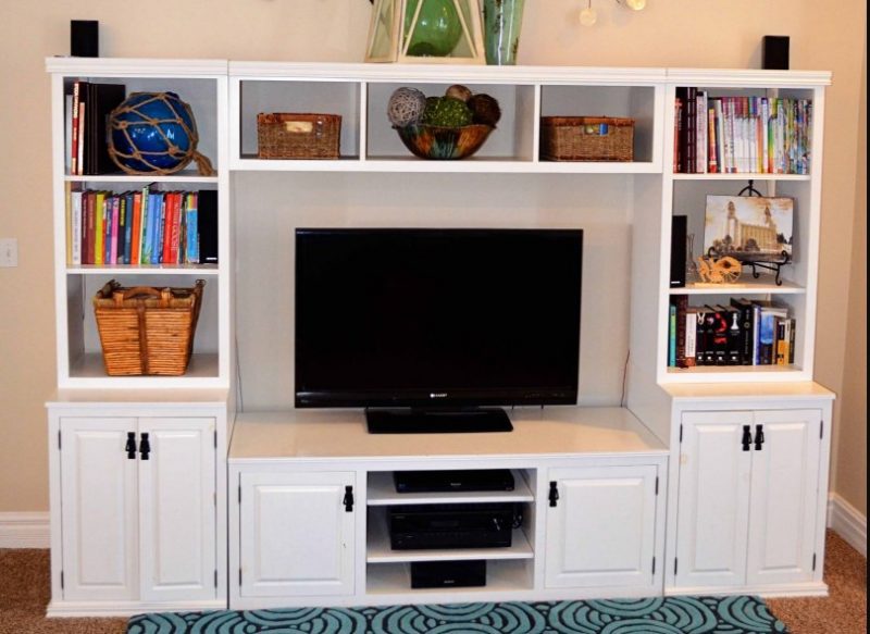 Cool DIY Entertainment Center Ideas & Plans, Homemade Leisure! – Make ...