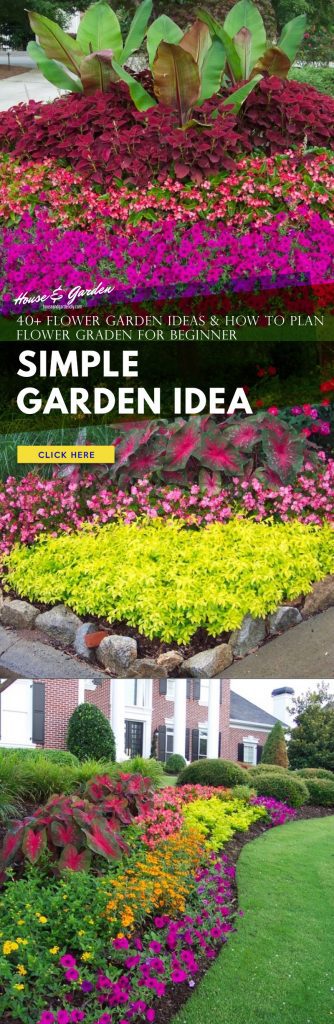 23+ Outstanding Flower Garden Ideas (How to Plan for Beginner & Popular ...